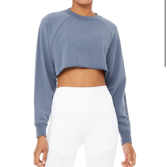 ALO Yoga | Tops | Alo Yoga Double Take Pullover | Poshmark